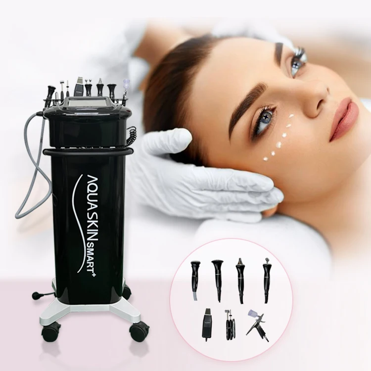 Skin Care Face Diamond Oxygen Facial Hydrodermabrasion Massager ...