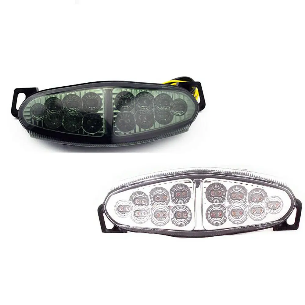 Motorcycle Accessories Stop Turn Signal Tail LED Rear Lamp Assembly For ...