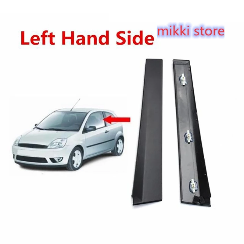 1473662 Car Window B Pillar Moulding Trim Covwe Guard for Ford Fiesta 3 ...