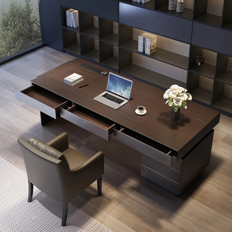 Executive-Computer-Office-Desks-Laptop-Storage-Modern-Desktop-Office ...