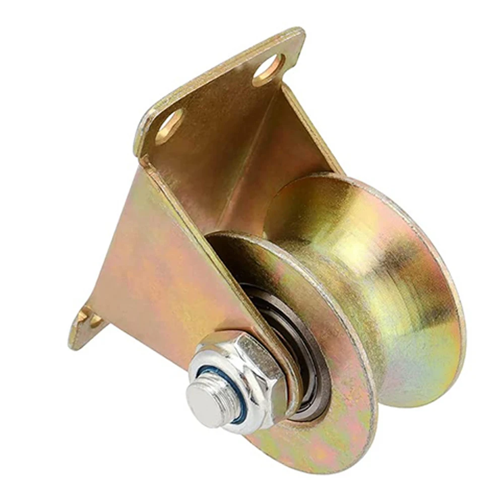 2-U-Groove-Wheel-Heavy-Duty-Rigid-Caster-with-Bracket-for-Inverted ...