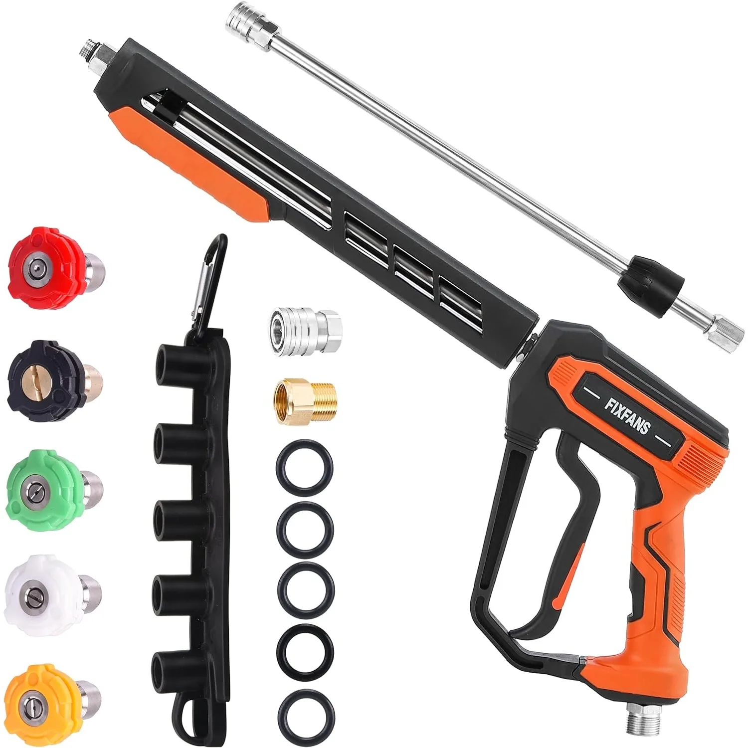 FIXFANS-Pressure-Washer-Gun-Kit-4000PSI-Power-Washer-Handle-Gun-with ...