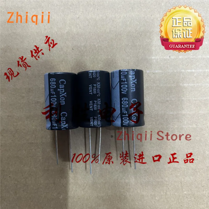 5pcs-10pcs-Original-new-680UF-100V-CapXon-Electrolytic-Capacitor ...