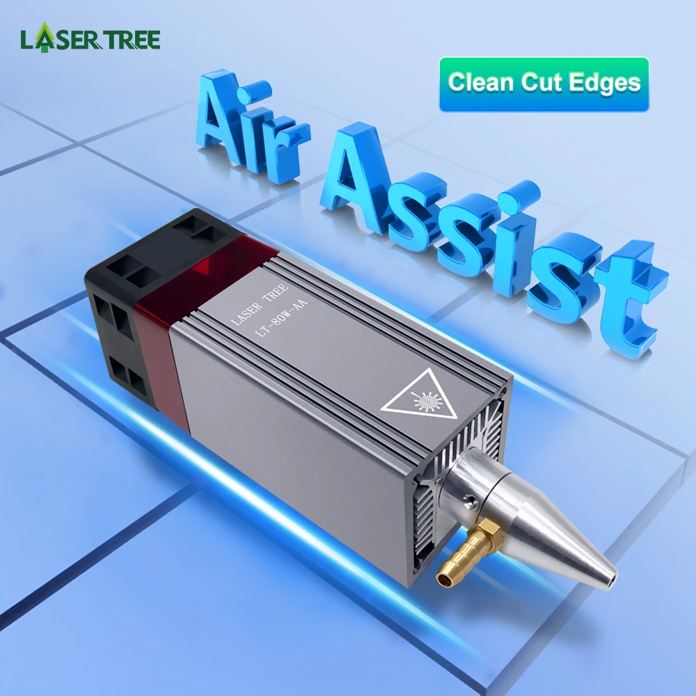 Laser Tree 80w Laser Head With Air Assist 450nm Ttl Blue Light Laser ...