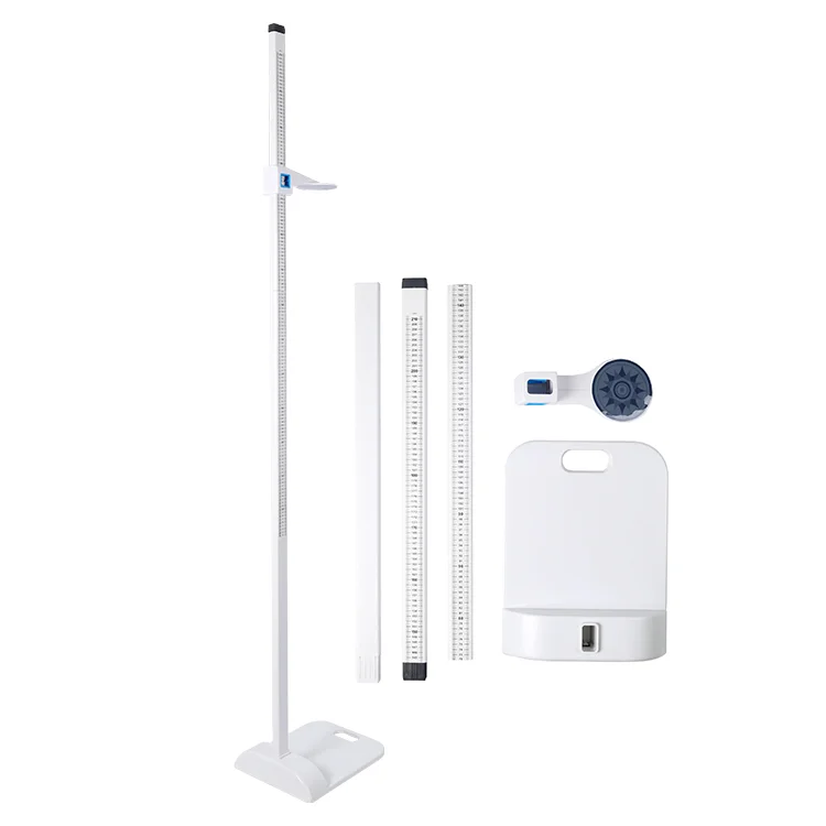 Portable mechanical height measuring ruler with scale to measure height ...