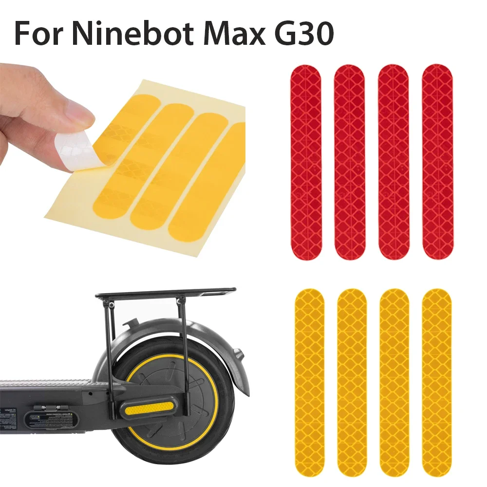 Front-Rear-Wheel-Cover-Protective-Shell-Reflective-Sticker-For-Ninebot ...