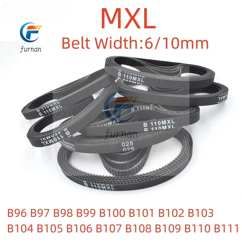 FURNAN MXL Synchronous Timing belt B96 B97 B98 B99 B100 B101 B102 B103 ...