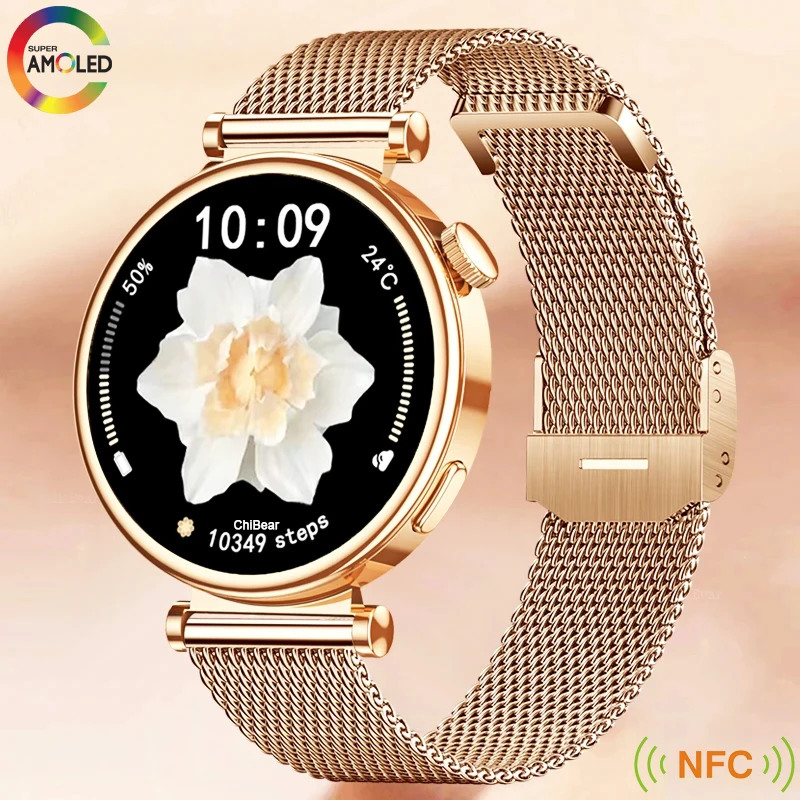 Huawei-reloj-inteligente-GT4-MINI-para-mujer-SmartWatch-con-Pantalla ...
