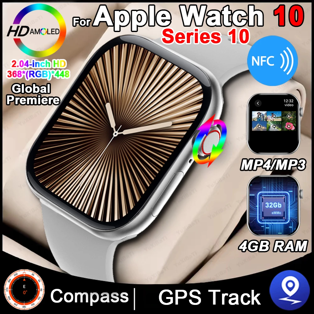 Reloj-inteligente-con-GPS-para-hombre-y-mujer-Smartwatch-con-pantalla ...