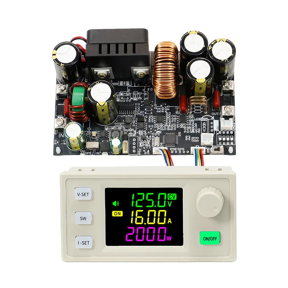 XY12522 DC Buck Power Supply 12-140V Input 0-125V Output 2000W Power ...