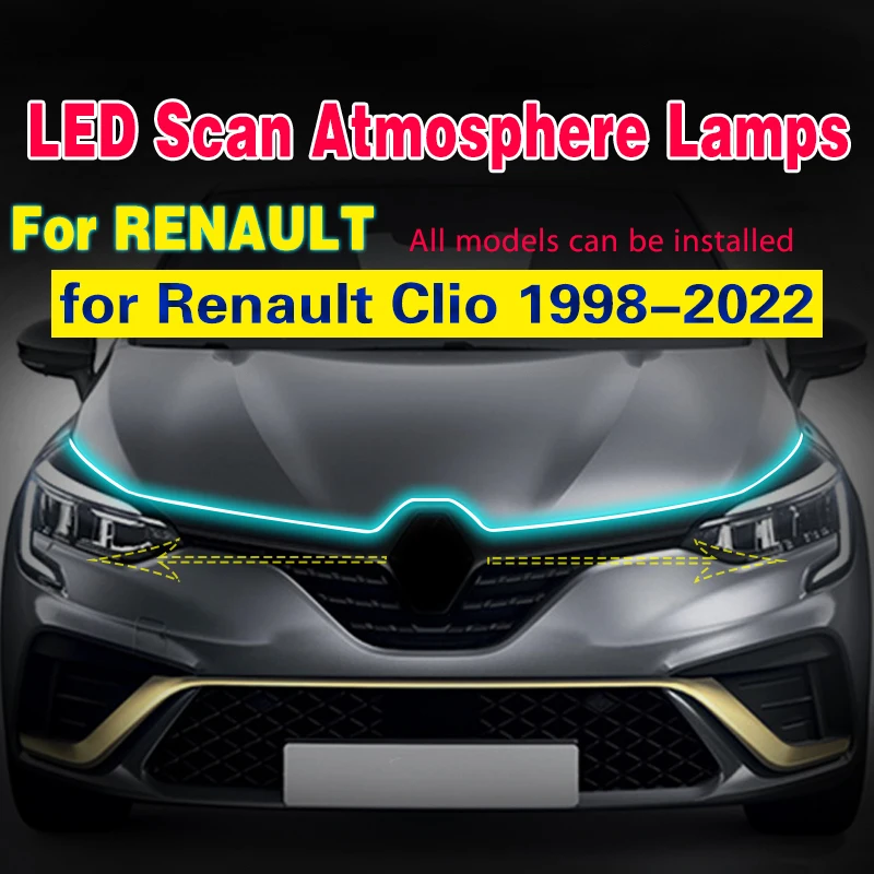 Lampe-LED-antibrouillard-pour-Renault-Clio-1998-2022-12V-clairage-d ...