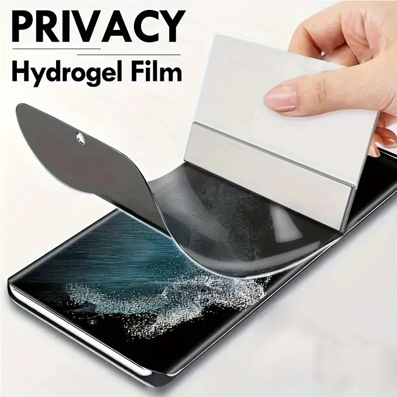 3Pcs Privacy Hydrogel Film For Samsung Galaxy S9 Plus Note 10 20 S22 ...