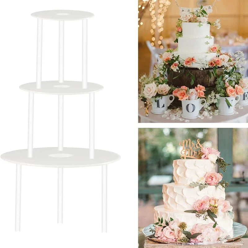 Multi-Layer-Cake-Support-Frame-Practical-Stands-Mold-Round-Dessert ...