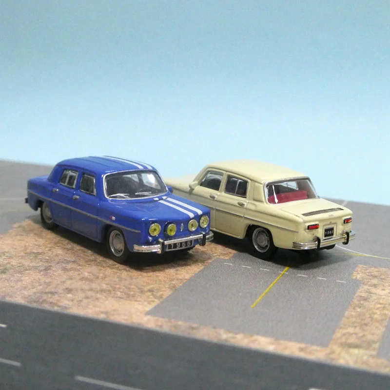 2Pcs-1-87-HO-Scale-Alloy-Car-Model-Vintage-Car-Model-Miniature ...