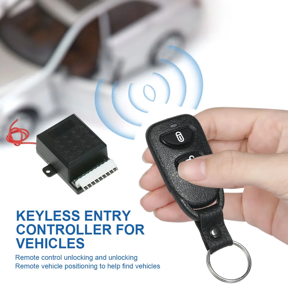 12V-Vehicle-Keyless-Entry-System-Universal-Auto-Locking-Security ...