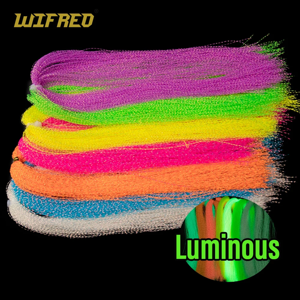 WIFREO-2-7packs-Luminous-Crystal-Flash-Fly-Tying-Materials-Lumo ...