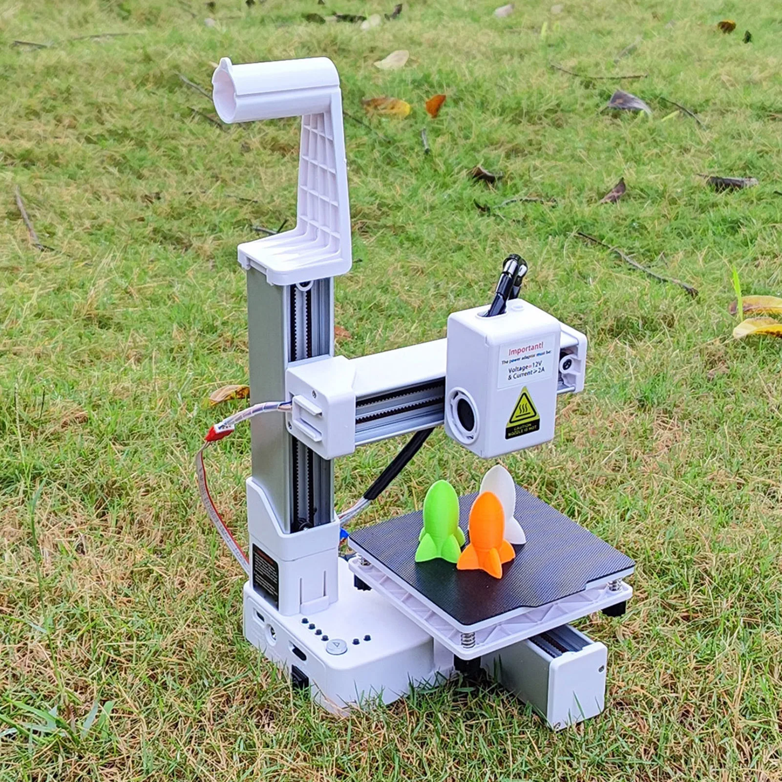 Small 3D Printer All Metal Nozzle Frequency Division Multiplexing Small ...