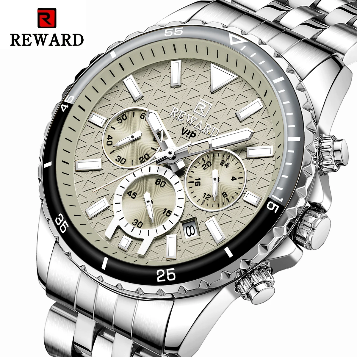 REWARD Watch For Men Fashion Military Sport Chronograph Clock Male Top ...