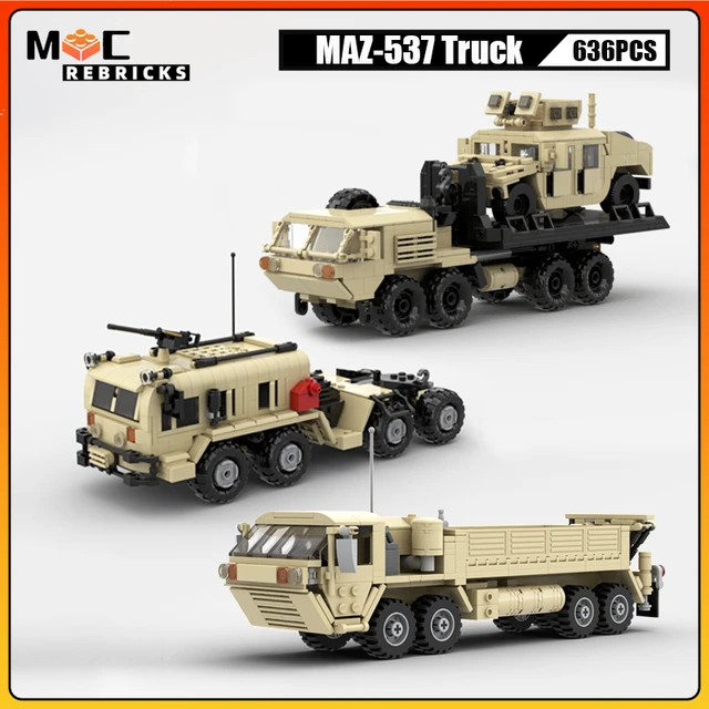 Lego Army Semi Truck