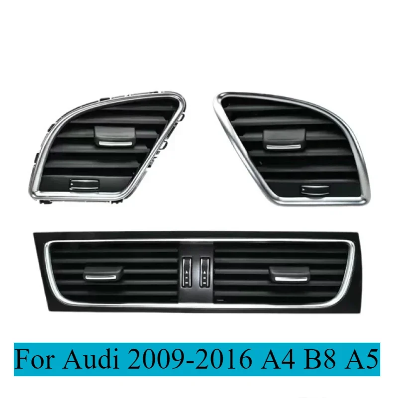 For Audi 2009-2016 A4 B8 A5 Front Dashboard Air Conditioning Outlet ...