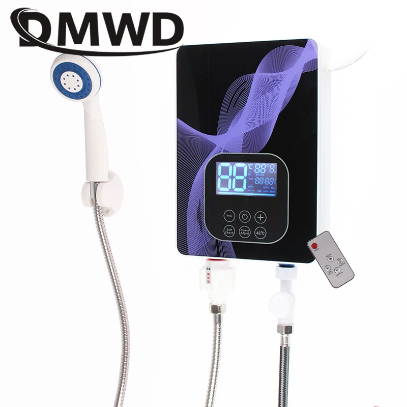 Instant-Electric-Tankless-Hot-Water-Heater-Remote-Control-Smart-Touch ...