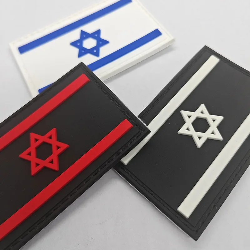 Israeli-National-Flag-Patches-Embroideried-Military-Uniform-Tactical ...