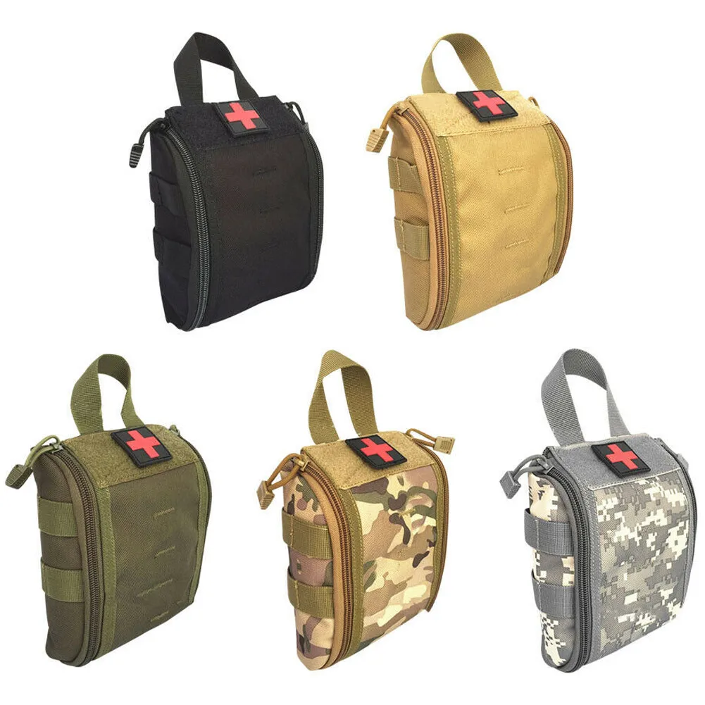Tactical First Aid Medical Kit Molle EMT EDC Portable Pouches IFAK ...