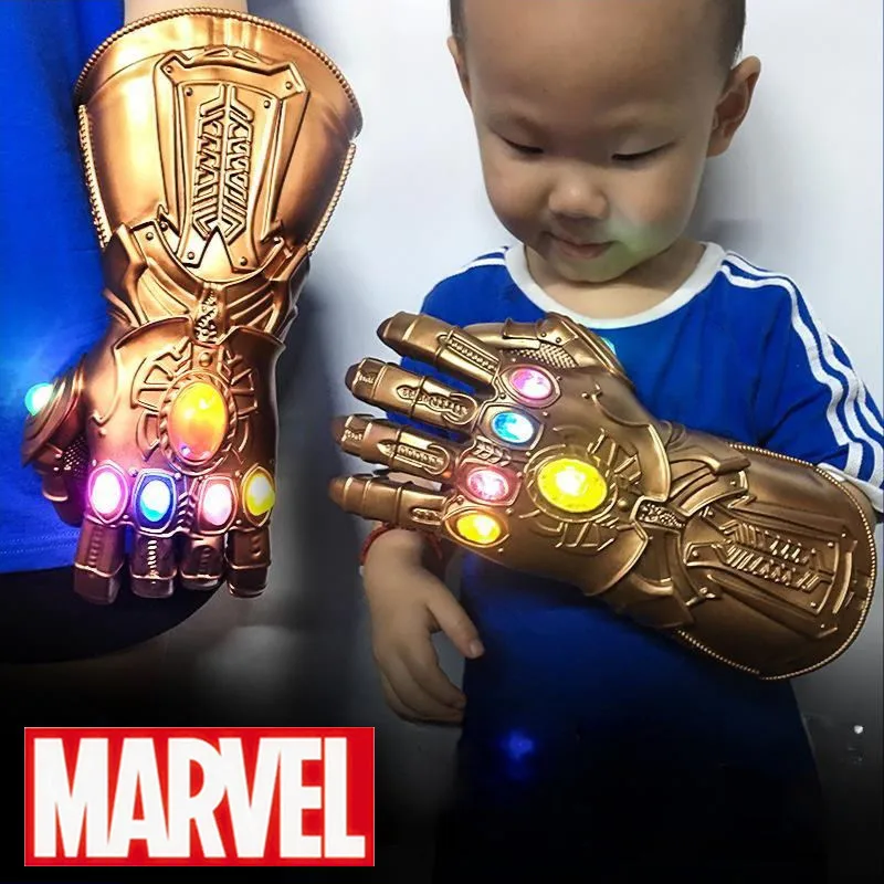 Marvel legends infinity gauntlet thanos luva com removível gema pedras ...
