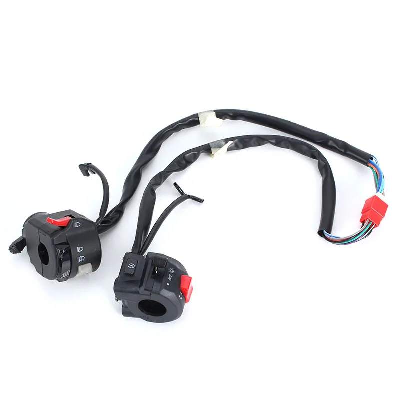22mm-Universal-Motorcycle-Handle-Bar-Switches-With-Choke-Horn-Turn ...