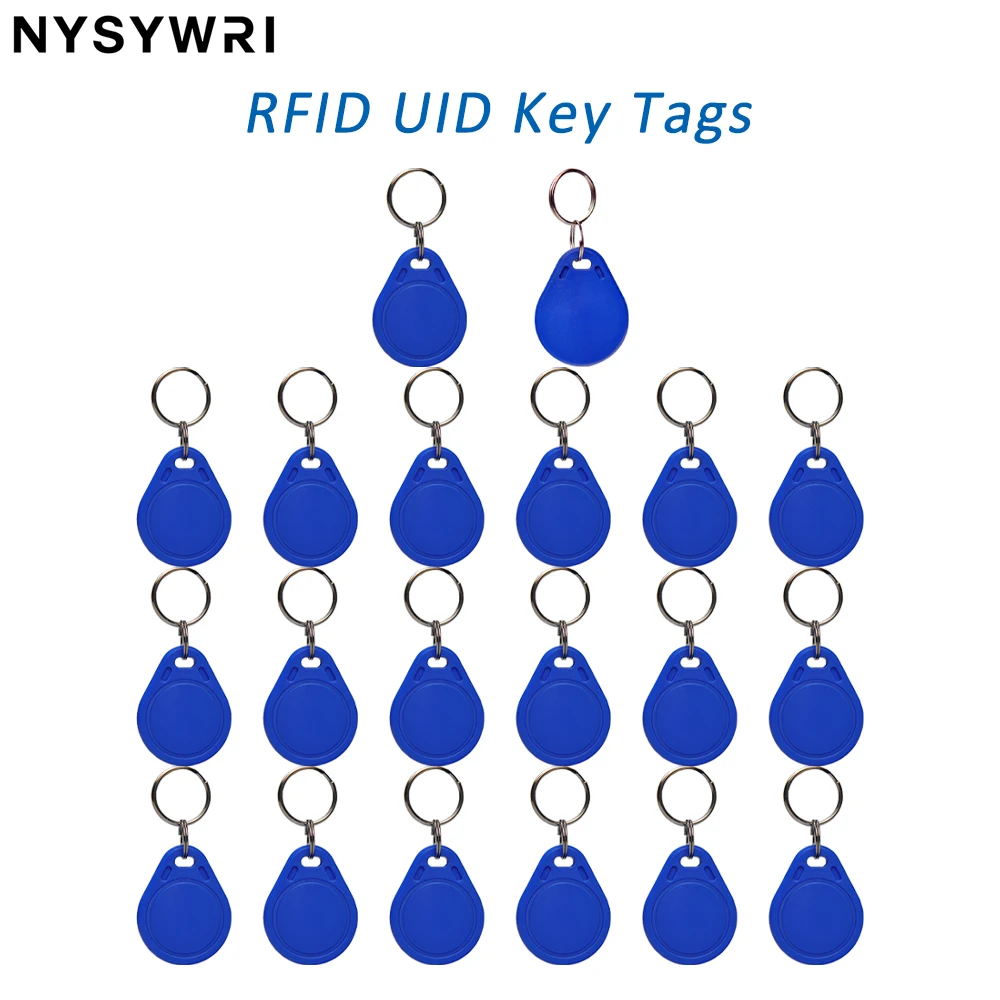 20-50-100PCS-13-56Mhz-RFID-UID-key-tag-Copy-keyfobs-Changeable ...