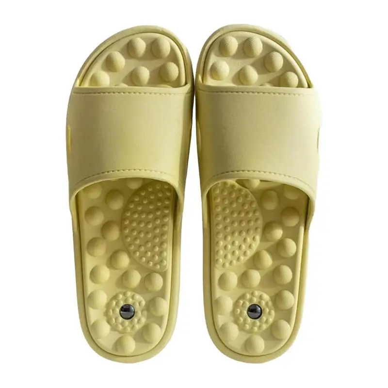Acupressure-Massage-Slippers-With-Natural-Stone-Therapeutic-Reflexology ...