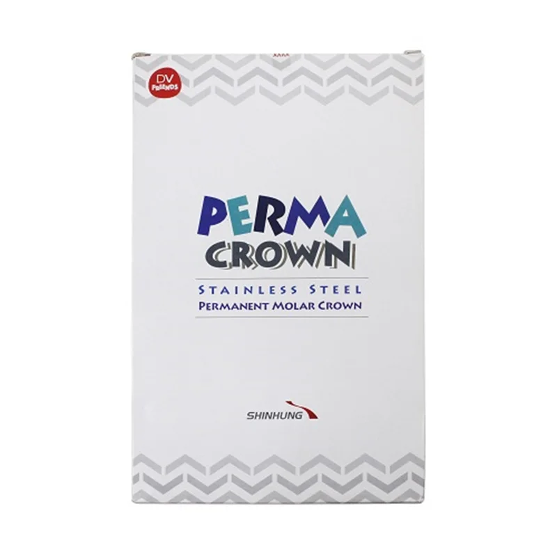 Original SHINHUNG KIDS CROWN PERMA Set(2) Stainless Steel Permanent ...