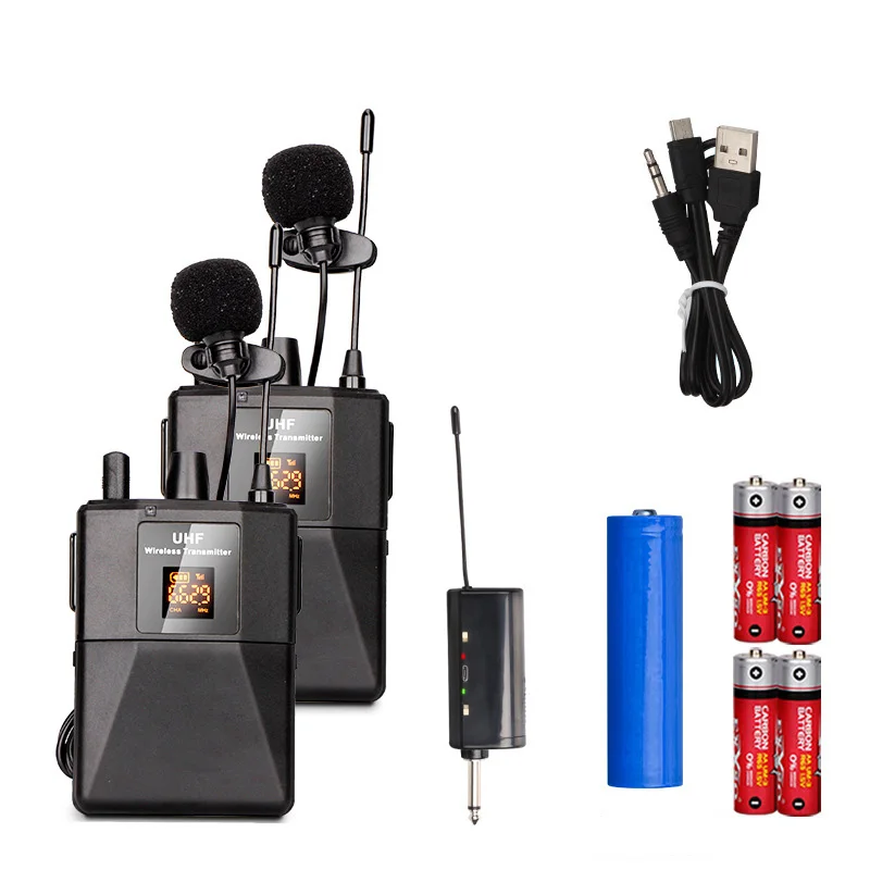 U-segment-Wireless-microphone-FM-teaching-mobile-phone-SLR-recording ...