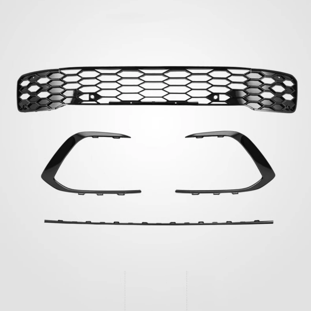 For Volkswagen vw Golf 8 GTI Bottom Grill Mask Radiator Grille Fog Lamp ...