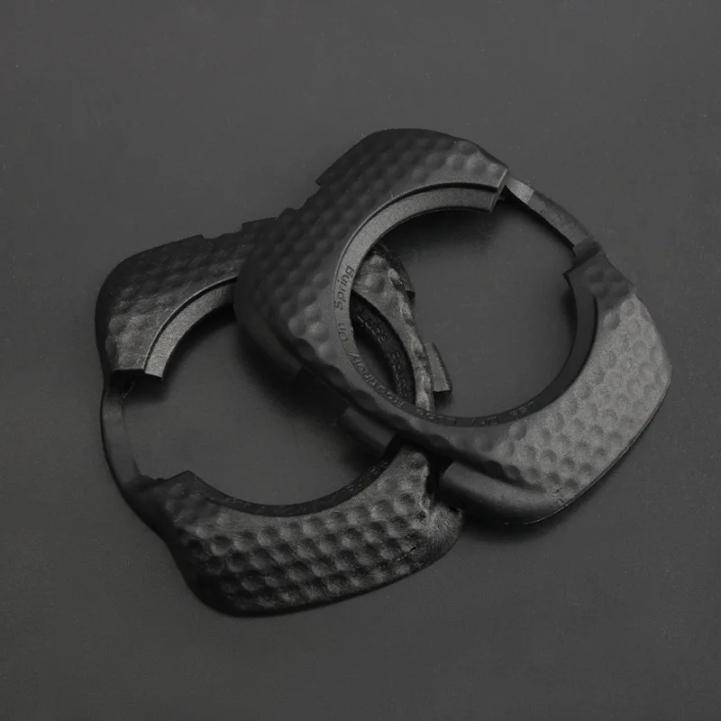 1 Pair Black Cleat Covers Quick Release Cycling Shoes Cleats Case Self ...