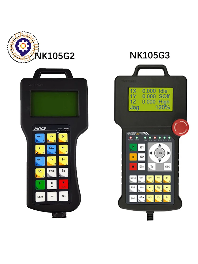 WEIHONG NK105 G2 G3 three axis four axis DIY CNC motion control handle ...