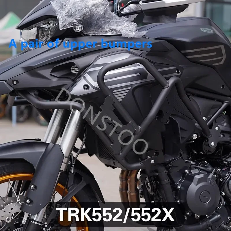 Pour Benelli TRK552 TRK502X TRK 552 pare-chocs supérieur de moto Anti ...