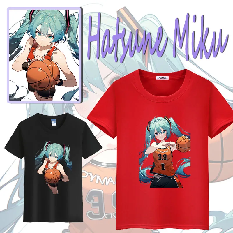 Kawaii-Hatsune-Miku-Athletic-babes-Anime-pattern-DIY-homemade-Cotton ...