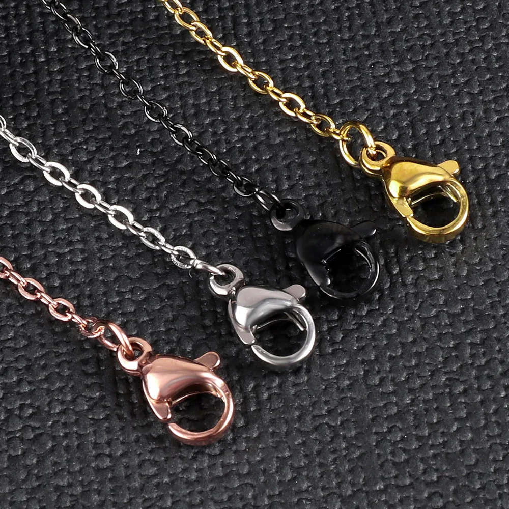 Black Long Steel Chains