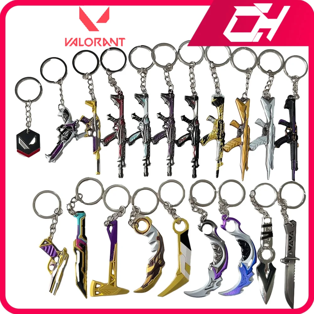 Valorant-Keychain-54-Styles-Knife-Game-Weapon-LlaveroMelee-Tactical ...