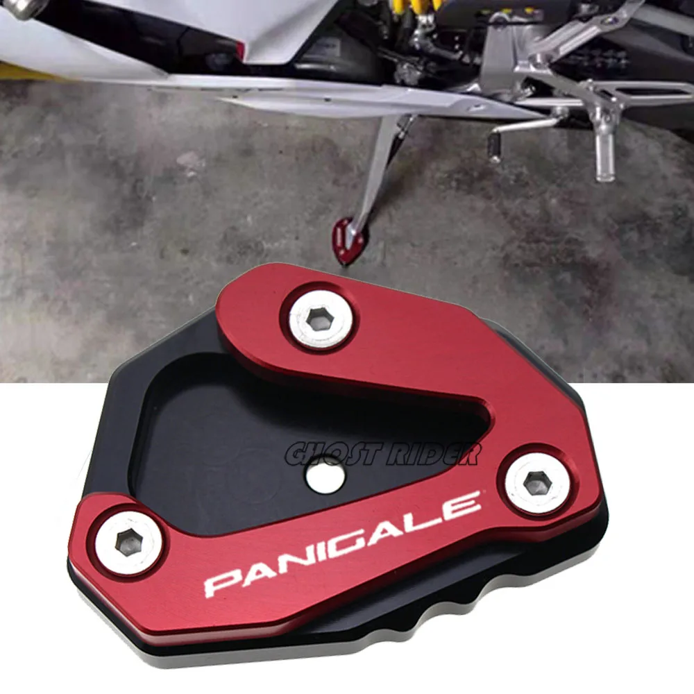 Motorcycle-Kickstand-Foot-Side-Stand-Enlarge-Extension-Pad-Support ...