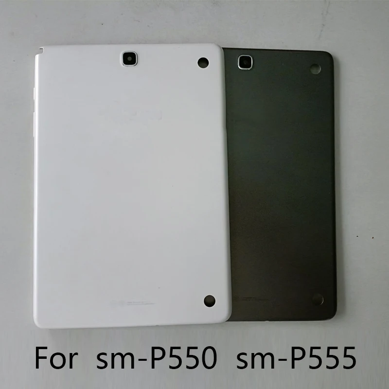 삼성 갤럭시 탭 A 9.7 SM T555 SM T550 SM P550 SM P555, 후면 배터리 커버 하우징 케이스, 실제 ...