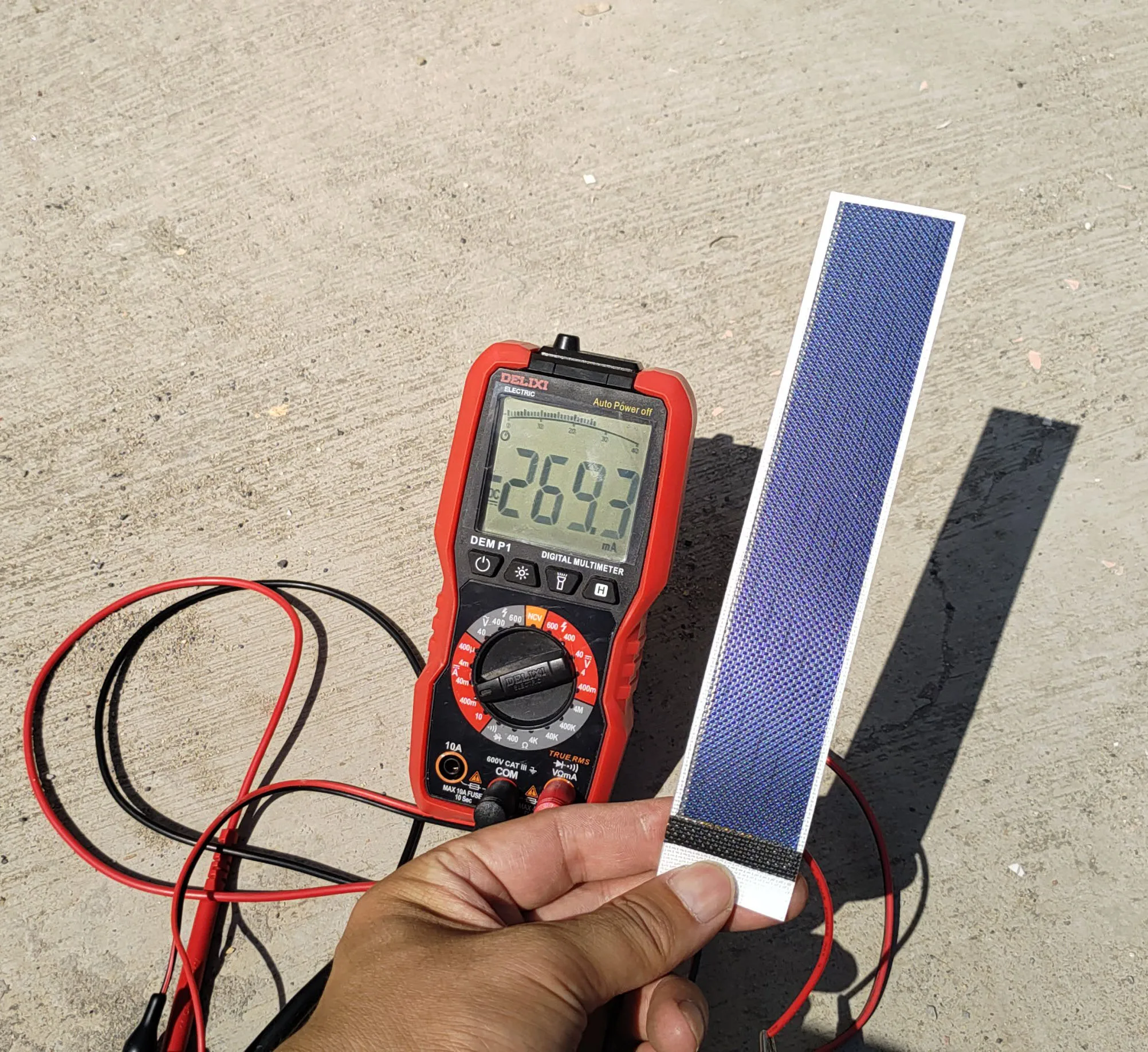 Thin Film Solar Panel for Low Power IoT Electronics Battery Charger ...