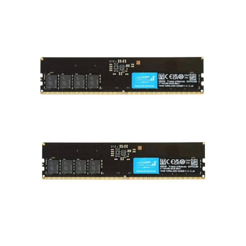 100pcs/Set Full Compatible Memoria RAM DDR5 16GB 32GB 64GB 4800MHz ...