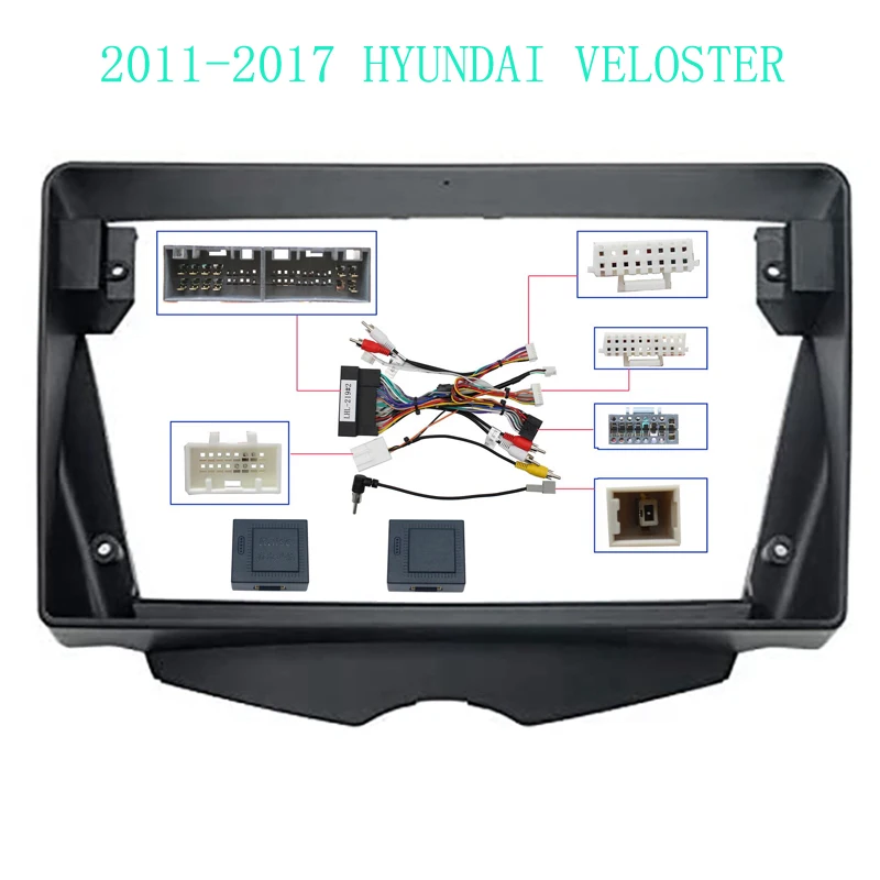 WQLSK-2-DIN-9-INCH-Car-Radio-Fascias-Frame-For-Hyundai-Veloster-FS-2011 ...