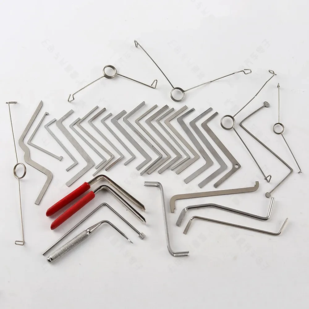 HUK-31pcs-Tension-Wrench-Locksmith-Replacement-Turning-Tool-Double-Head ...