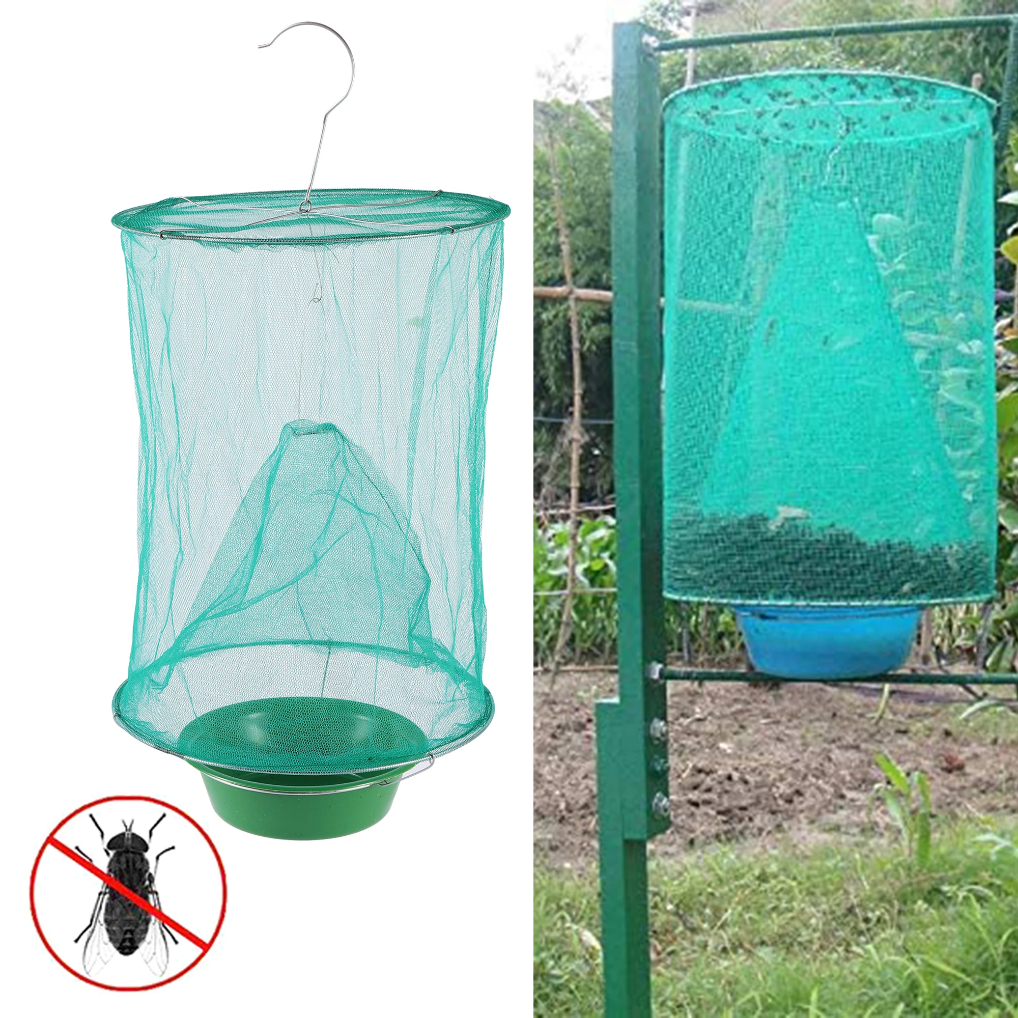 Fly-Catcher-Killer-Pest-Control-Reusable-Hanging-Flies-Bugs-Trap-Fly ...