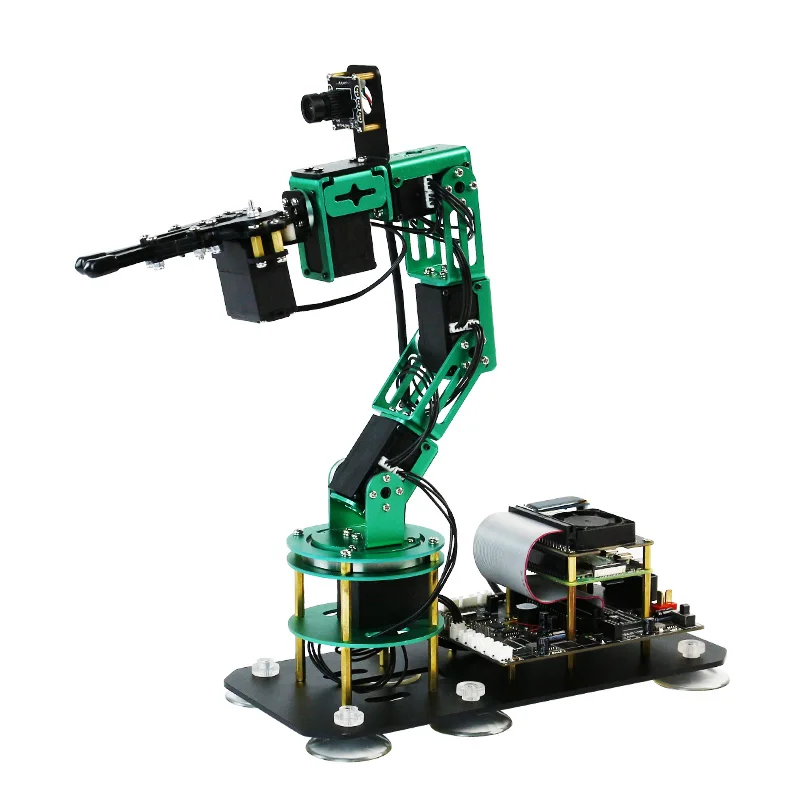 DOFBOT-2-in-1-kit-AI-Vision-camera-green-oxidized-aluminum-alloy-robot ...