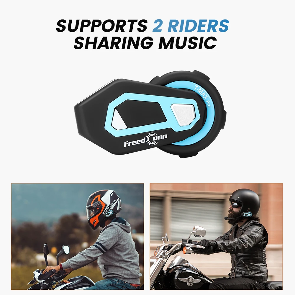 Freedconn-T-Max-Pro-Bluetooth-5-0-Intercom-1200M-6-Riders-Waterproof ...