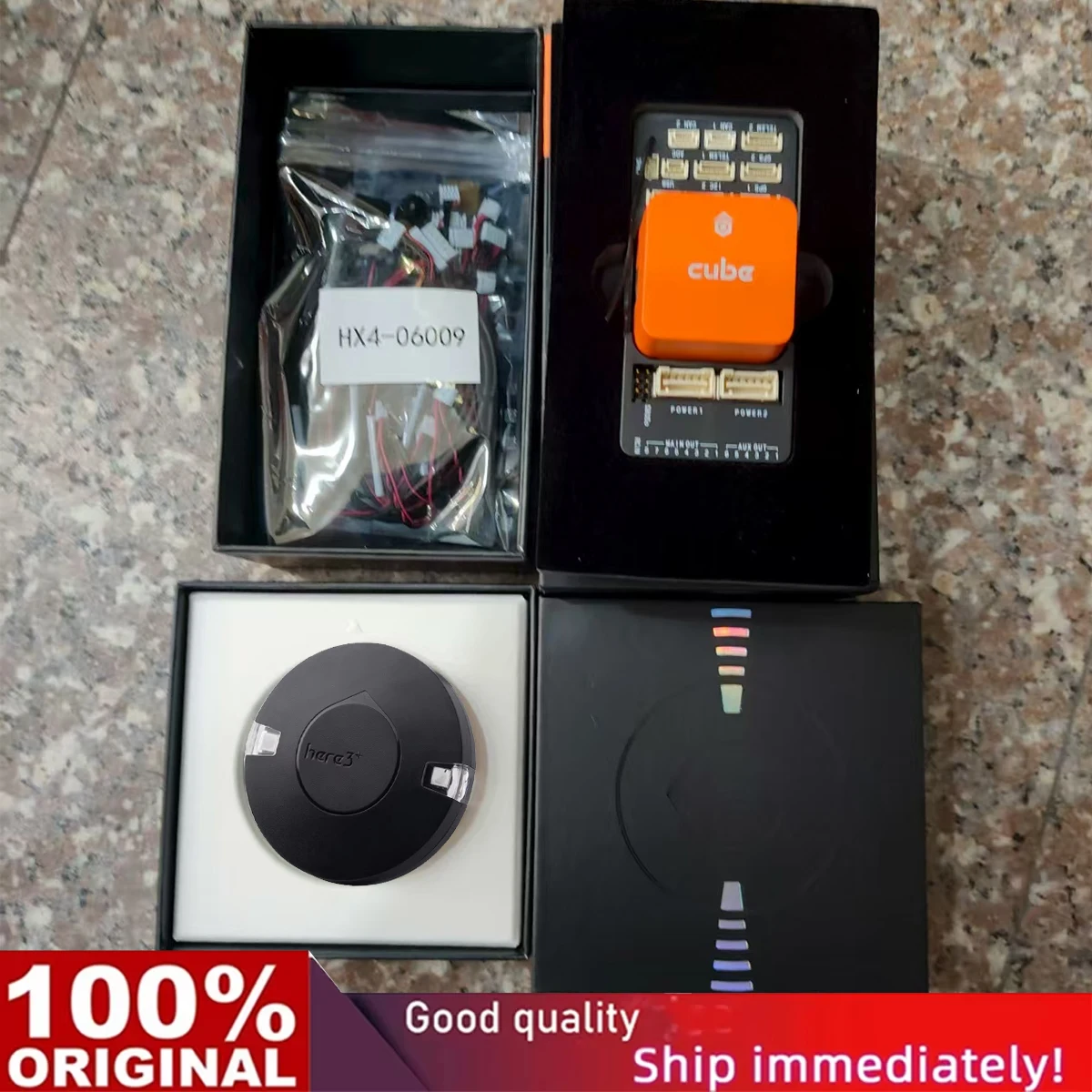 HEX Cube+ PIXHAWK2 フライト コントロール H7 オレンジ キューブ ADS-B HERE3+ GPS RFD900x ...